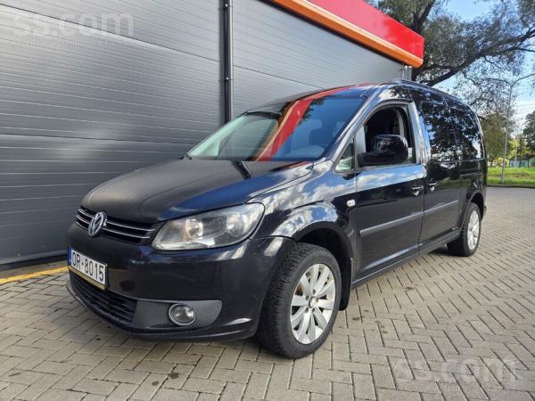 Black Volkswagen Caddy 2012 in Riga, with an engine capacity of 2.00 L and mileage of 0 thousand km for 5900 €, photo 1 on AUTOMOTO.COM.LV