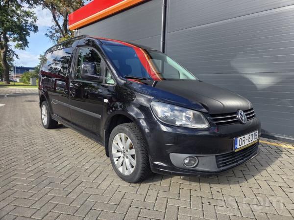Black Volkswagen Caddy 2012 in Riga, with an engine capacity of 2.00 L and mileage of 0 thousand km for 5900 €, photo 3 on AUTOMOTO.COM.LV