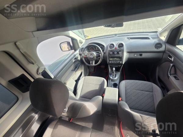 Black Volkswagen Caddy 2012 in Riga, with an engine capacity of 2.00 L and mileage of 0 thousand km for 5900 €, photo 6 on AUTOMOTO.COM.LV
