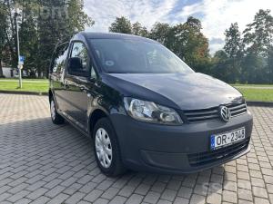 Black Volkswagen Caddy 2012 in Aluksne, with an engine capacity of 1.20 L and mileage of 0 thousand km for 6350 €, photo  on AUTOMOTO.COM.LV