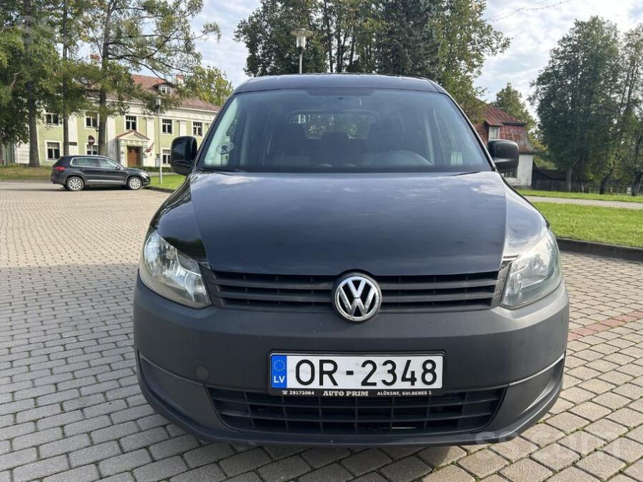 Black Volkswagen Caddy 2012 in Aluksne, with an engine capacity of 1.20 L and mileage of 0 thousand km for 6350 €, photo 3 on AUTOMOTO.COM.LV