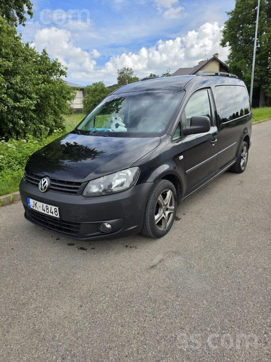 Melns Volkswagen Caddy 2013 Rīga, ar dzinēja tilpumu 2.00 L un nobraukumu 223 tūkst. km par 9500 €, foto 5 vietnē AUTOMOTO.COM.LV