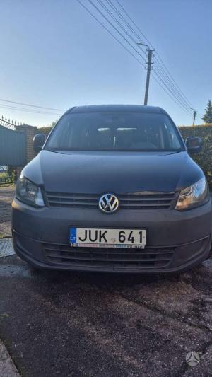 Black Volkswagen Caddy 2013 in Kaunas, with an engine capacity of 2.00 L and mileage of 316 thousand km for 5900 €, photo  on AUTOMOTO.COM.LV