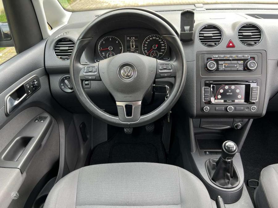 Melns Volkswagen Caddy 2013 Kėdainiai, ar dzinēja tilpumu 1.60 L un nobraukumu 190 tūkst. km par 7300 €, foto 34 vietnē AUTOMOTO.COM.LV