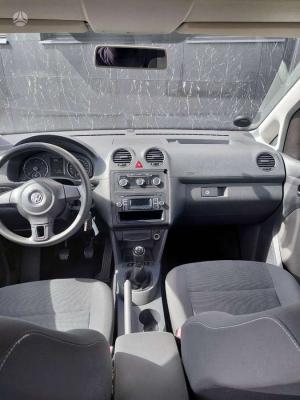 Black Volkswagen Caddy 2013 in Marijampole, with an engine capacity of 1.60 L and mileage of 254 thousand km for 5100 €, photo 8 on AUTOMOTO.COM.LV