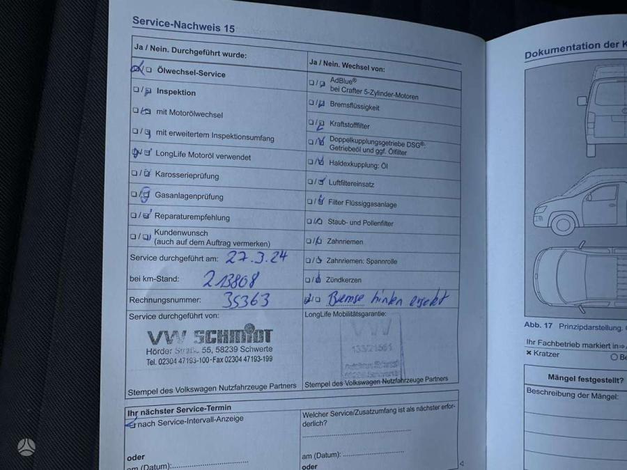 Черный Фольксваген Кадди 2014 в Вильнюс, объемом двигателя 1.60 л и пробегом 246 тыс. км за 7750 €, фото 23 на AUTOMOTO.COM.LV