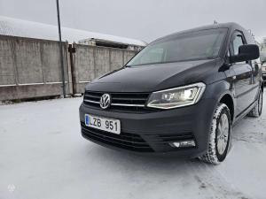 Black Volkswagen Caddy 2015 in Siauliai, with an engine capacity of 1.97 L and mileage of 360 thousand km for 10500 €, photo  on AUTOMOTO.COM.LV
