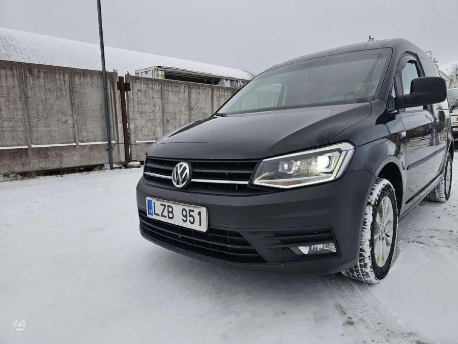 Melns Volkswagen Caddy 2015 Šauļi, ar dzinēja tilpumu 1.97 L un nobraukumu 360 tūkst. km par 10500 €, foto 1 vietnē AUTOMOTO.COM.LV