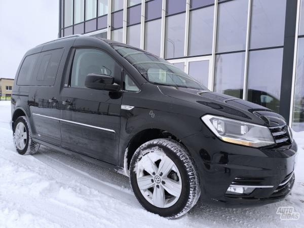 Melns Volkswagen Caddy 2015 Viļņa, ar dzinēja tilpumu 2.00 L un nobraukumu 149 tūkst. km par 10600 €, foto 2 vietnē AUTOMOTO.COM.LV