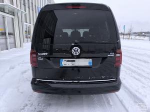 Black Volkswagen Caddy 2015 in Vilnius, with an engine capacity of 2.00 L and mileage of 149 thousand km for 10600 €, photo 8 on AUTOMOTO.COM.LV