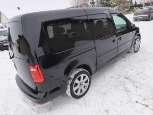 Black Volkswagen Caddy 2015 in Kedainiai, with an engine capacity of 1.97 L and mileage of 257 thousand km for 11000 €, photo 12 on AUTOMOTO.COM.LV