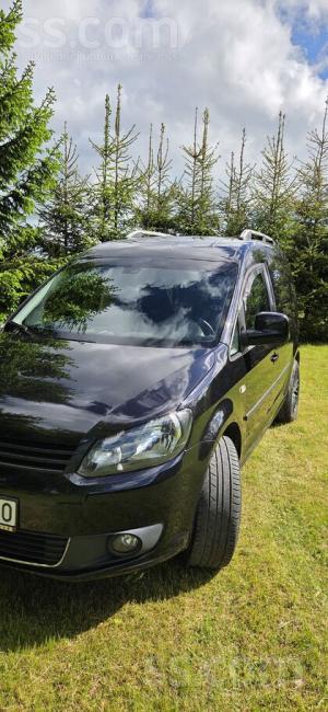 Melns Volkswagen Caddy 2015 Talsi, ar dzinēja tilpumu 1.60 L un nobraukumu 329 tūkst. km par 5850 €, foto 3 vietnē AUTOMOTO.COM.LV