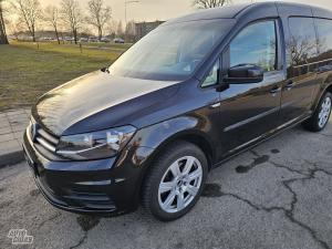 Melns Volkswagen Caddy 2015 Viļņa, ar dzinēja tilpumu 2.00 L un nobraukumu 257 tūkst. km par 10850 €, foto  vietnē AUTOMOTO.COM.LV