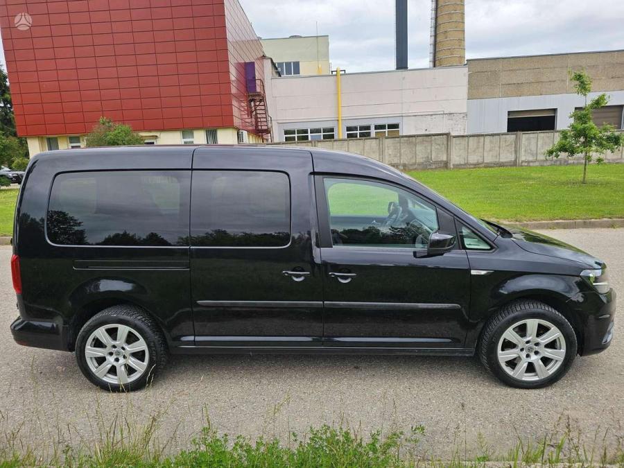 Черный Фольксваген Кадди 2015 в Кедайняй, объемом двигателя 1.97 л и пробегом 257 тыс. км за 11800 €, фото 5 на AUTOMOTO.COM.LV