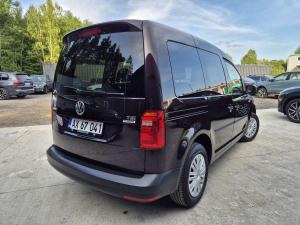 Black Volkswagen Caddy 2015 in Utena, with an engine capacity of 1.20 L and mileage of 166 thousand km for 6990 €, photo 5 on AUTOMOTO.COM.LV