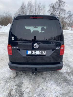 Black Volkswagen Caddy 2016 in Klaipeda, with an engine capacity of 1.97 L and mileage of 248 thousand km for 6500 €, photo 6 on AUTOMOTO.COM.LV
