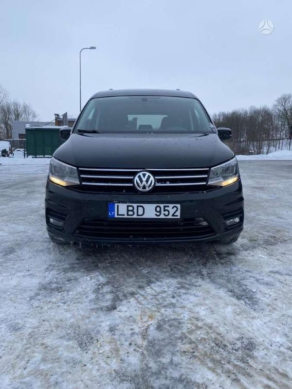 Melns Volkswagen Caddy 2016 Klaipėda, ar dzinēja tilpumu 1.97 L un nobraukumu 248 tūkst. km par 6500 €, foto 8 vietnē AUTOMOTO.COM.LV