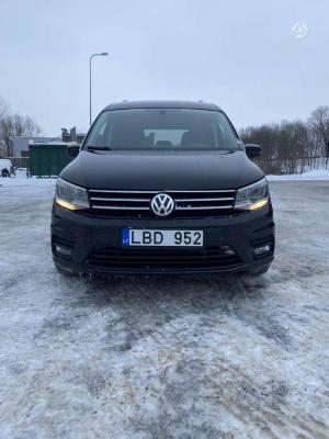 Black Volkswagen Caddy 2016 in Klaipeda, with an engine capacity of 1.97 L and mileage of 248 thousand km for 6500 €, photo 8 on AUTOMOTO.COM.LV
