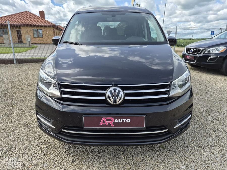 Melns Volkswagen Caddy 2016 Viļņa, ar dzinēja tilpumu 2.00 L un nobraukumu 275 tūkst. km par 9950 €, foto 3 vietnē AUTOMOTO.COM.LV