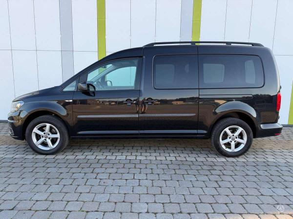 Melns Volkswagen Caddy 2016 Raseiniai, ar dzinēja tilpumu 2.00 L un nobraukumu 321 tūkst. km par 9300 €, foto 2 vietnē AUTOMOTO.COM.LV