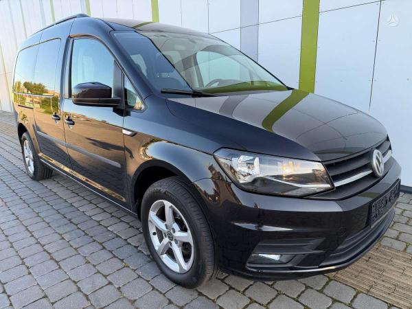 Melns Volkswagen Caddy 2016 Raseiniai, ar dzinēja tilpumu 2.00 L un nobraukumu 321 tūkst. km par 9300 €, foto 7 vietnē AUTOMOTO.COM.LV