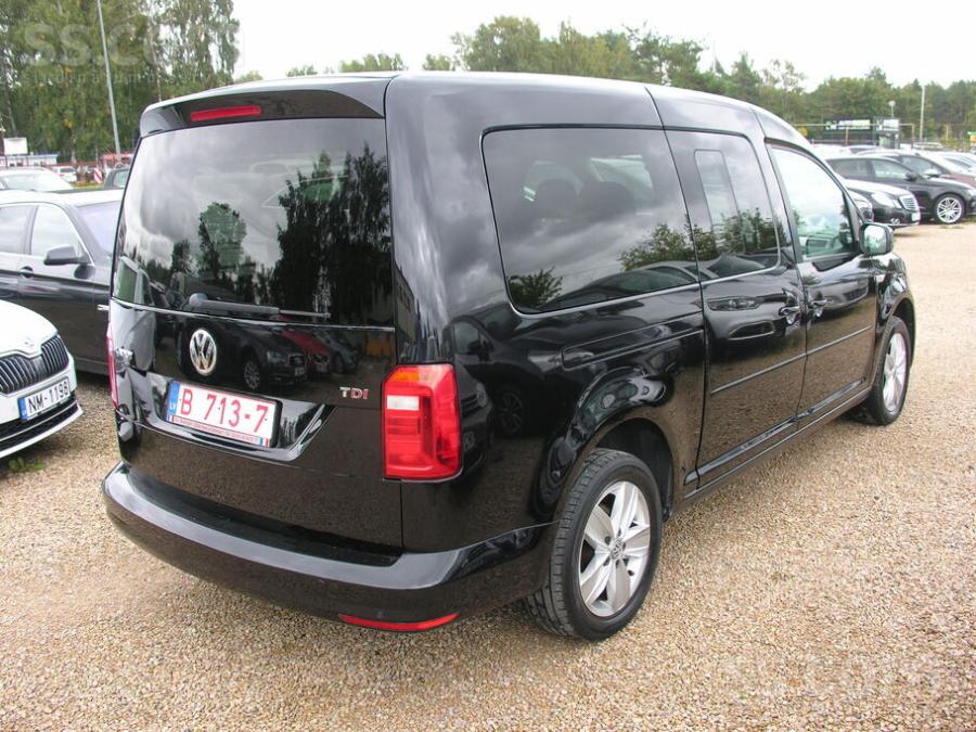 Melns Volkswagen Caddy 2016 Rīga, ar dzinēja tilpumu 2.00 L un nobraukumu 214 tūkst. km par 9950 €, foto 4 vietnē AUTOMOTO.COM.LV