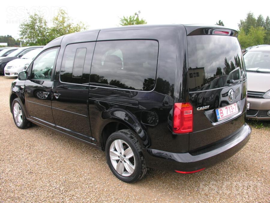 Melns Volkswagen Caddy 2016 Rīga, ar dzinēja tilpumu 2.00 L un nobraukumu 214 tūkst. km par 9950 €, foto 5 vietnē AUTOMOTO.COM.LV