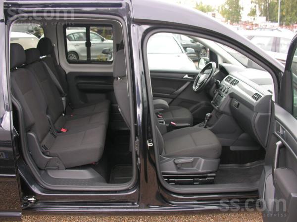 Volkswagen Caddy 2016 Rīga vietnē Melns Volkswagen Caddy 2016 Rīga, ar dzinēja tilpumu 2.00 L un nobraukumu 214 tūkst. km par 9950 €, foto 8 vietnē AUTOMOTO.COM.LV