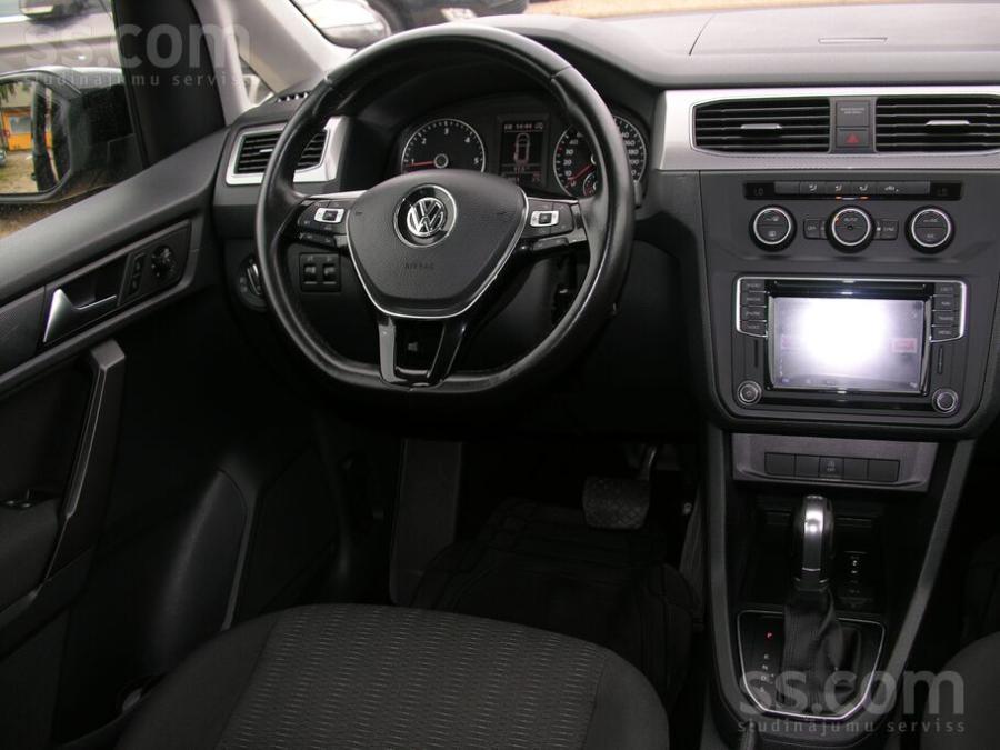 Melns Volkswagen Caddy 2016 Rīga, ar dzinēja tilpumu 2.00 L un nobraukumu 214 tūkst. km par 9950 €, foto 16 vietnē AUTOMOTO.COM.LV