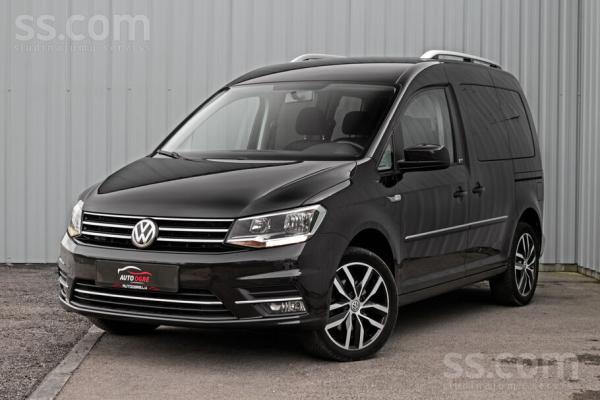 Melns Volkswagen Caddy 2016 Ogre, ar dzinēja tilpumu 2.00 L un nobraukumu 223 tūkst. km par 12500 €, foto 3 vietnē AUTOMOTO.COM.LV