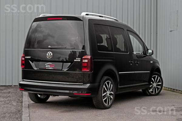 Melns Volkswagen Caddy 2016 Ogre, ar dzinēja tilpumu 2.00 L un nobraukumu 223 tūkst. km par 12500 €, foto 4 vietnē AUTOMOTO.COM.LV