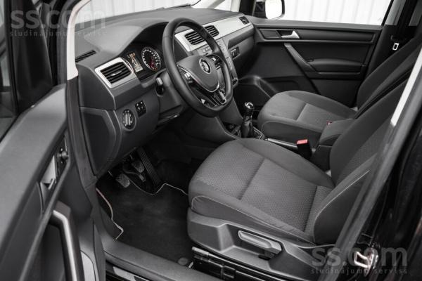 Melns Volkswagen Caddy 2016 Ogre, ar dzinēja tilpumu 2.00 L un nobraukumu 223 tūkst. km par 12500 €, foto 9 vietnē AUTOMOTO.COM.LV
