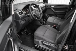 Black Volkswagen Caddy 2016 in Ogre, with an engine capacity of 2.00 L and mileage of 223 thousand km for 12500 €, photo 9 on AUTOMOTO.COM.LV