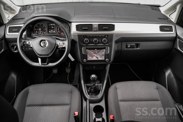 Melns Volkswagen Caddy 2016 Ogre, ar dzinēja tilpumu 2.00 L un nobraukumu 223 tūkst. km par 12500 €, foto 10 vietnē AUTOMOTO.COM.LV