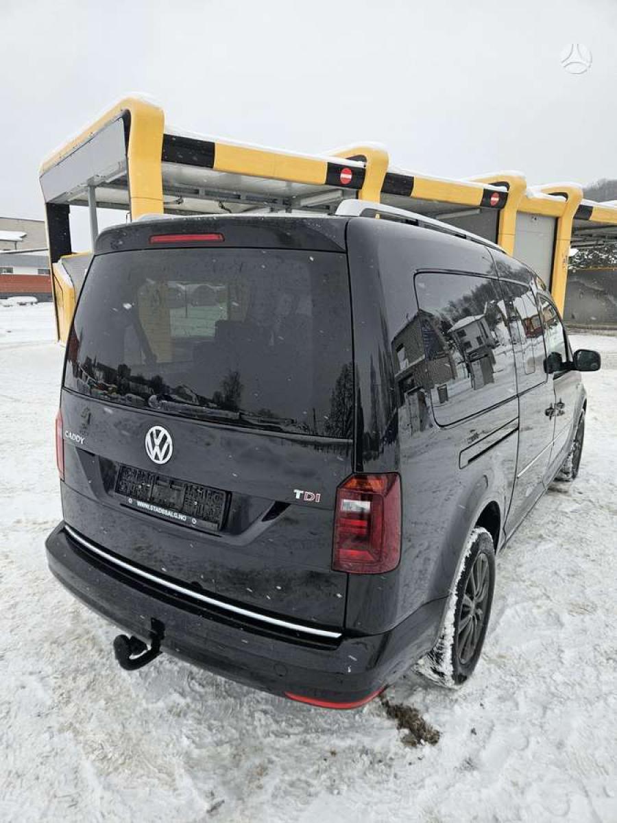 Melns Volkswagen Caddy 2017 Telšiai, ar dzinēja tilpumu 2.00 L un nobraukumu 259 tūkst. km par 10800 €, foto 8 vietnē AUTOMOTO.COM.LV