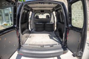 Black Volkswagen Caddy 2017 in Liepaja, with an engine capacity of 2.00 L and mileage of 341 thousand km for 9300 €, photo 14 on AUTOMOTO.COM.LV
