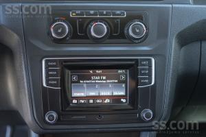 Black Volkswagen Caddy 2017 in Liepaja, with an engine capacity of 2.00 L and mileage of 341 thousand km for 9300 €, photo 17 on AUTOMOTO.COM.LV