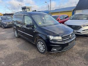 Melns Volkswagen Caddy 2018 Kauņa, ar dzinēja tilpumu 2.00 L un nobraukumu 215 tūkst. km par 8350 €, foto 2 vietnē AUTOMOTO.COM.LV