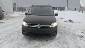 Black Volkswagen Caddy 2019 in Rokiskis, with an engine capacity of 1.40 L and mileage of 185 thousand km for 9350 €, photo 5 on AUTOMOTO.COM.LV