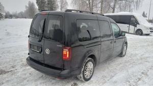 Black Volkswagen Caddy 2019 in Rokiskis, with an engine capacity of 1.40 L and mileage of 185 thousand km for 9350 €, photo 11 on AUTOMOTO.COM.LV