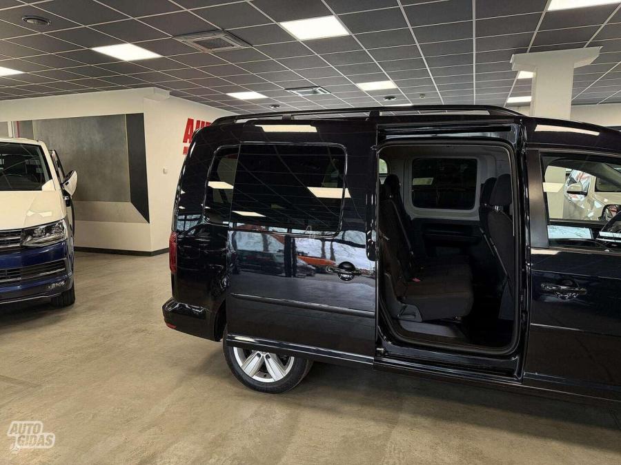 Black Volkswagen Caddy 2019 in Klaipeda, with an engine capacity of 2.00 L and mileage of 292 thousand km for 14500 €, photo 5 on AUTOMOTO.COM.LV