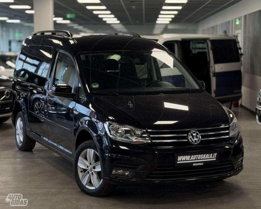 Black Volkswagen Caddy 2019 in Klaipeda, with an engine capacity of 2.00 L and mileage of 292 thousand km for 14500 €, photo 12 on AUTOMOTO.COM.LV