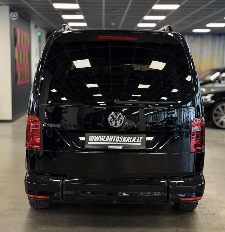 Melns Volkswagen Caddy 2019 Klaipėda, ar dzinēja tilpumu 1.97 L un nobraukumu 292 tūkst. km par 13999 €, foto 6 vietnē AUTOMOTO.COM.LV