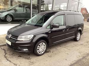 Melns Volkswagen Caddy 2020 Kauņa, ar dzinēja tilpumu 1.40 L un nobraukumu 58 tūkst. km par 27540 €, foto  vietnē AUTOMOTO.COM.LV