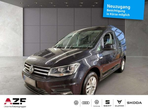 Melns Volkswagen Caddy 2020 Kauņa, ar dzinēja tilpumu 2.00 L un nobraukumu 48 tūkst. km par 25772 €, foto 1 vietnē AUTOMOTO.COM.LV