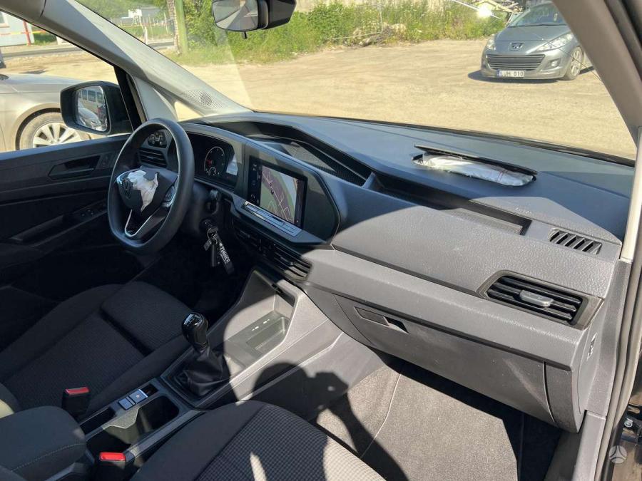Melns Volkswagen Caddy 2021 Kauņa, ar dzinēja tilpumu 1.97 L un nobraukumu 100 tūkst. km par 9900 €, foto 16 vietnē AUTOMOTO.COM.LV