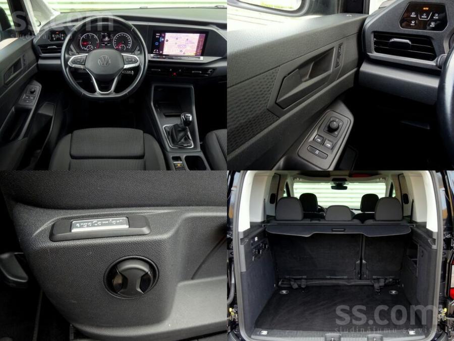 Melns Volkswagen Caddy 2022 Rīga, ar dzinēja tilpumu 2.00 L un nobraukumu 129 tūkst. km par 18900 €, foto 13 vietnē AUTOMOTO.COM.LV