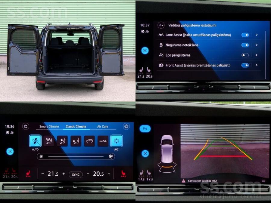 Melns Volkswagen Caddy 2022 Rīga, ar dzinēja tilpumu 2.00 L un nobraukumu 129 tūkst. km par 18900 €, foto 14 vietnē AUTOMOTO.COM.LV
