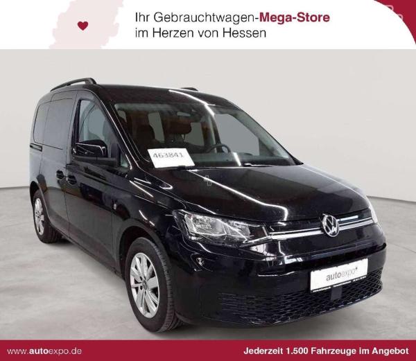 Black Volkswagen Caddy 2023 in Kaunas, with an engine capacity of 2.00 L and mileage of 84 thousand km for 26510 €, photo 1 on AUTOMOTO.COM.LV