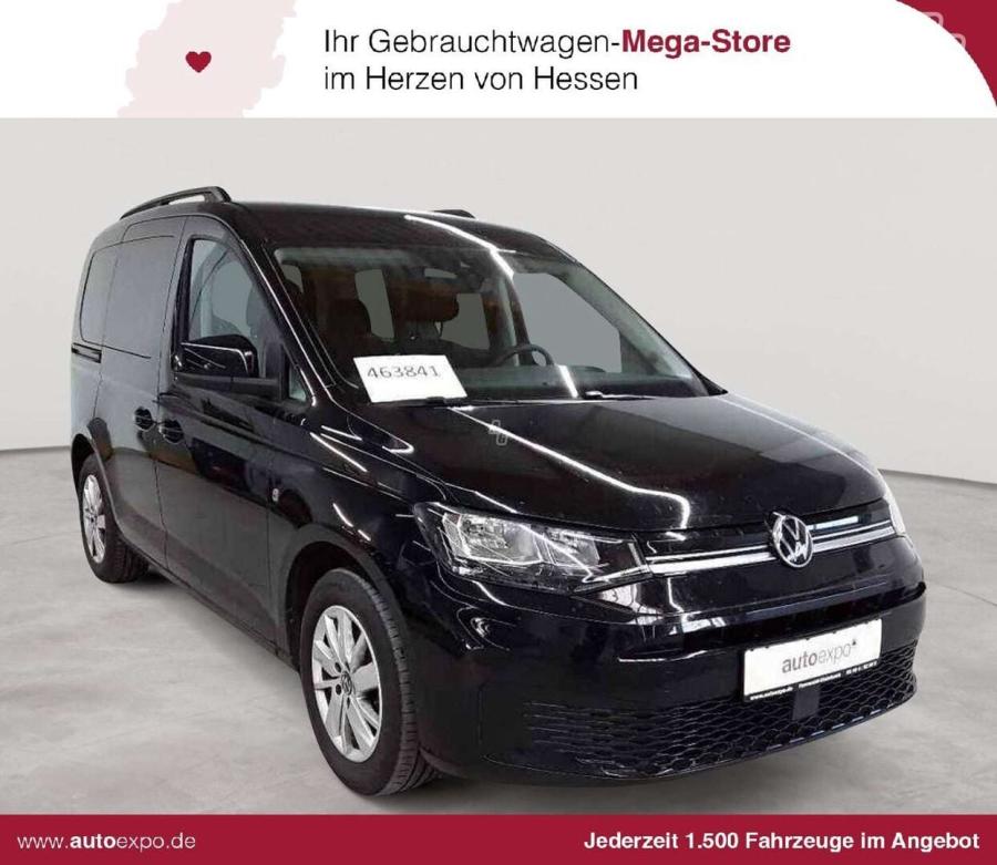 Black Volkswagen Caddy 2023 in Kaunas, with an engine capacity of 2.00 L and mileage of 84 thousand km for 26510 €, photo 1 on AUTOMOTO.COM.LV